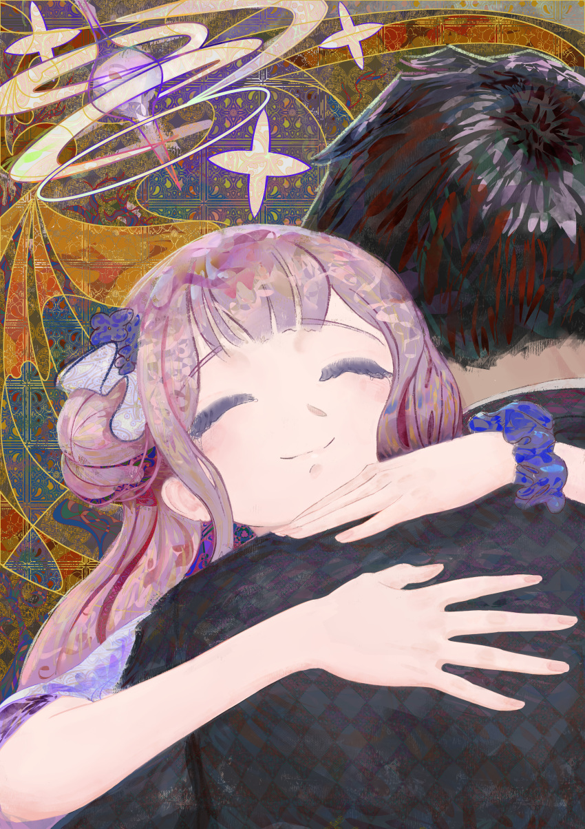 The Big ImageBoard (TBIB) - 1boy 1girl abstract background absurdres ...