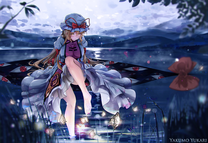 The Big Imageboard Tbib Barefoot Blonde Hair Breasts Bug Butterfly