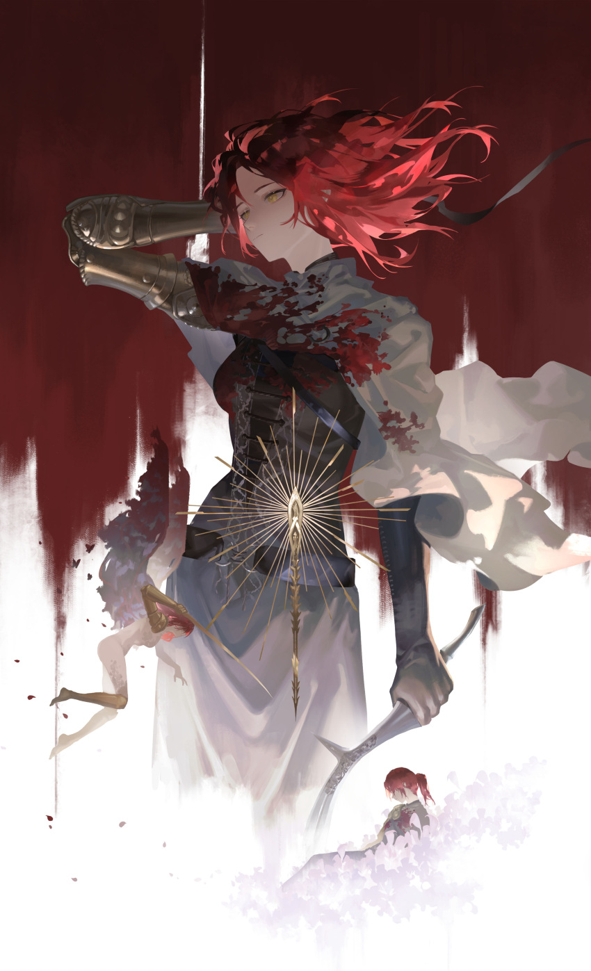 The Big ImageBoard (TBIB) - 2girls absurdres black gloves blood blood ...