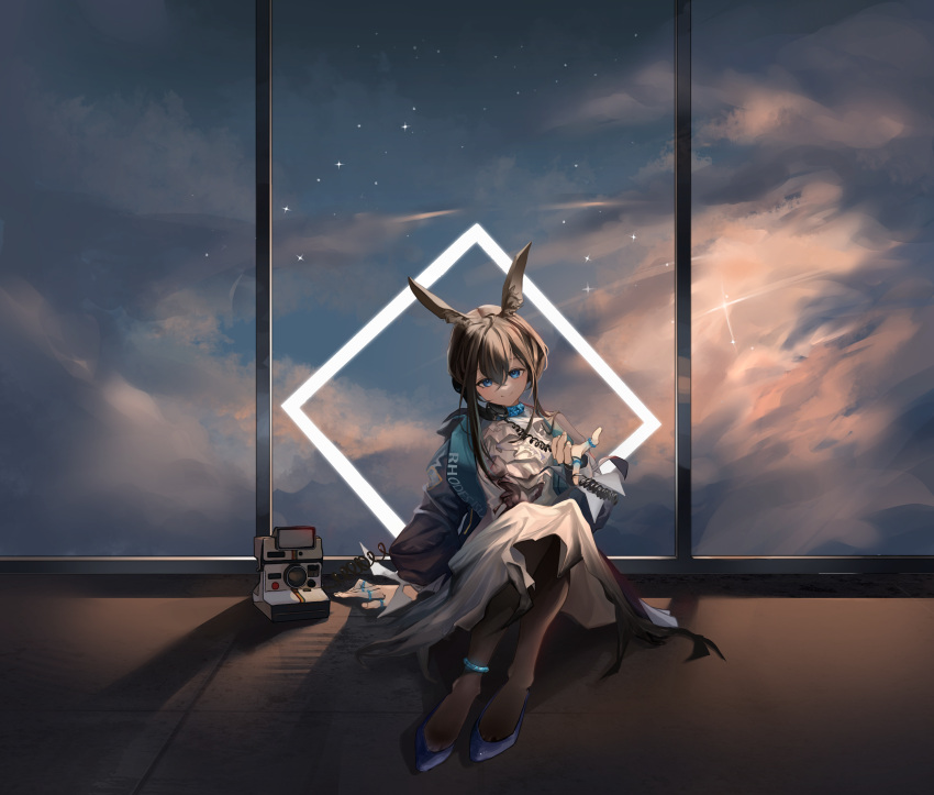 The Big ImageBoard (TBIB) - 1girl absurdres amiya (arknights) animal ears anklet arknights ascot ...