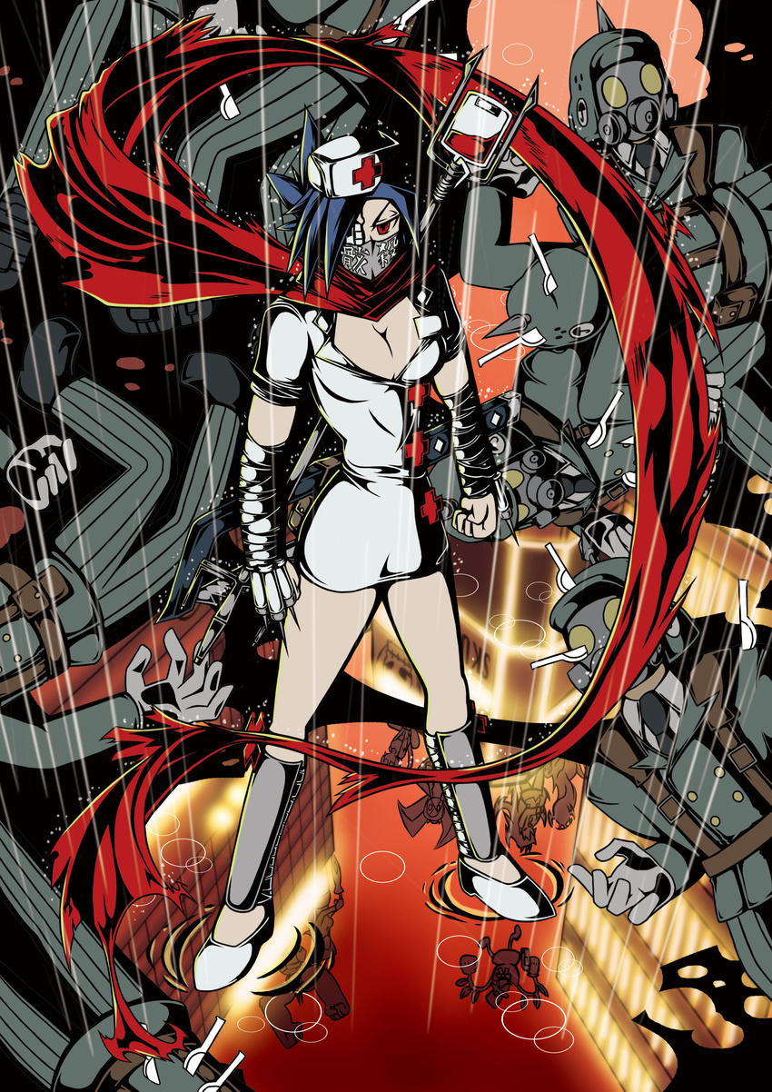The Big Imageboard Tbib 1girl Black Egrets Breasts Cerebella