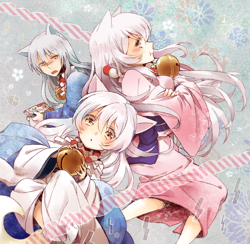 The Big ImageBoard (TBIB) - 1boy 1girl age difference aged down animal ears bell blush ...