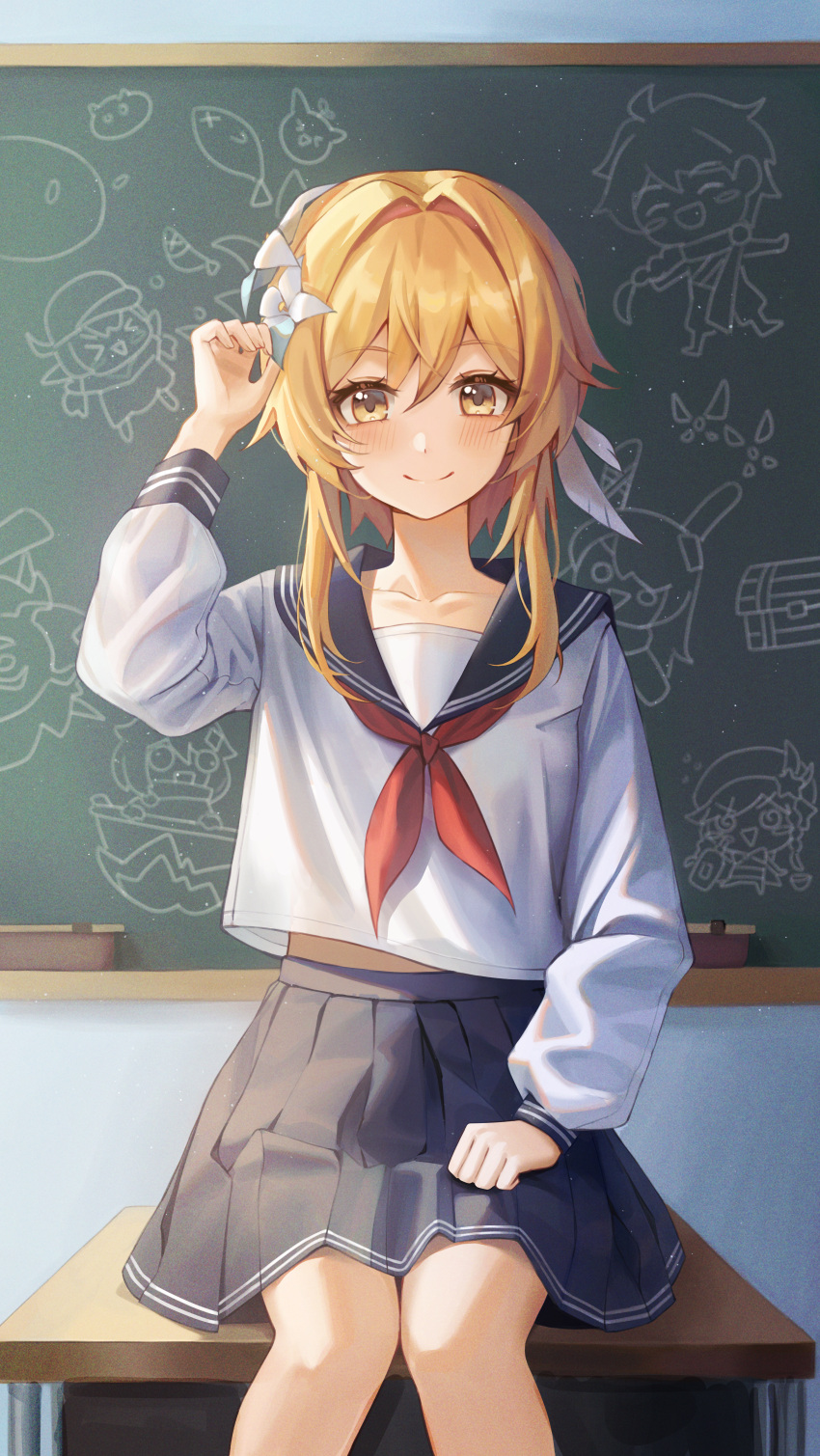 The Big ImageBoard (TBIB) - 1girl absurdres alternate costume blonde ...