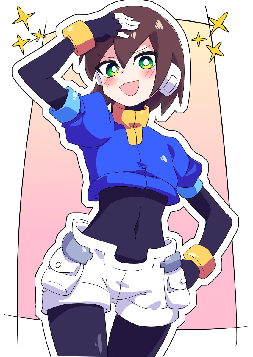 The Big Imageboard Tbib 1girl Absurdres Aile Mega Man Zx Black