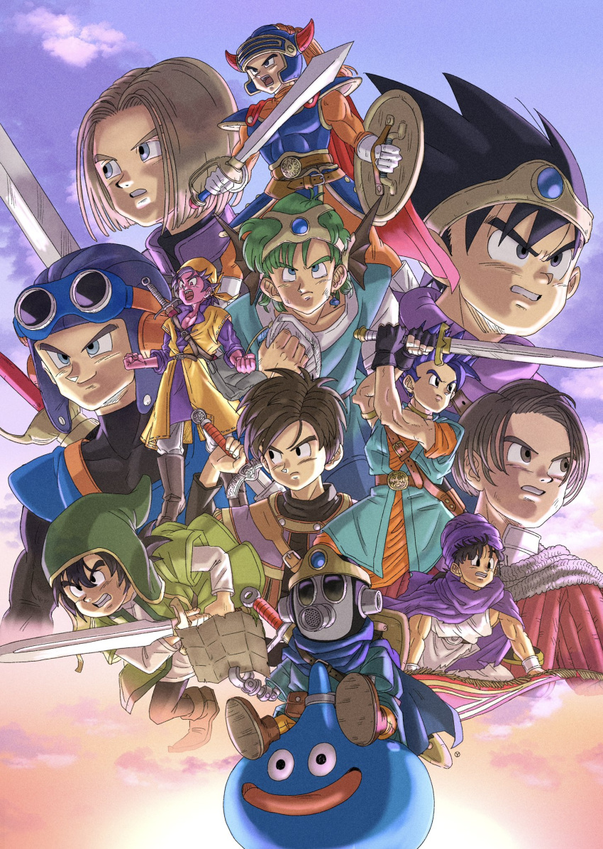 The Big ImageBoard (TBIB) - 6+boys armor black hair brown hair cape ...