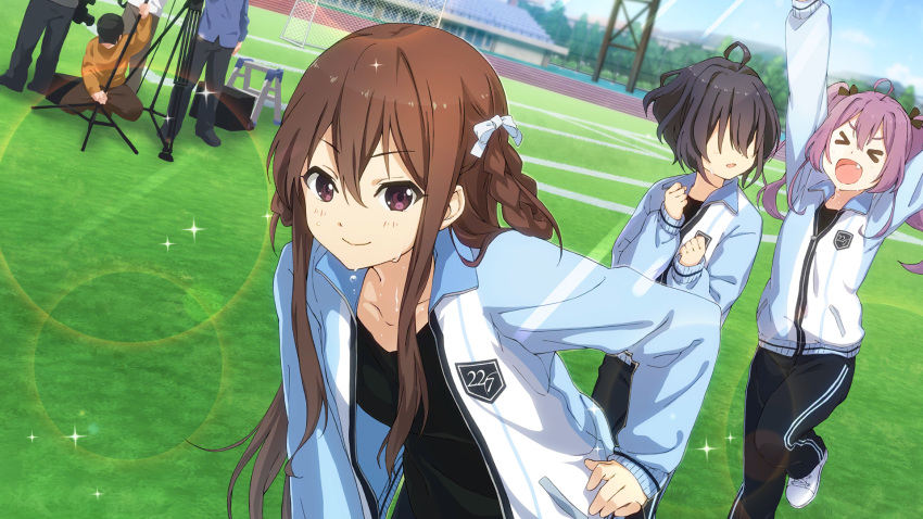 The Big ImageBoard (TBIB) - 22/7 22/7 ongaku no jikan 3girls :d >