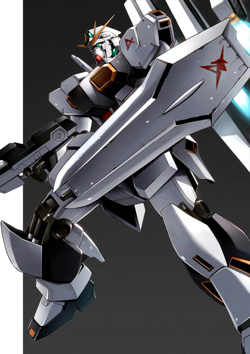 The Big ImageBoard (TBIB) - absurdres beam rifle black background char ...