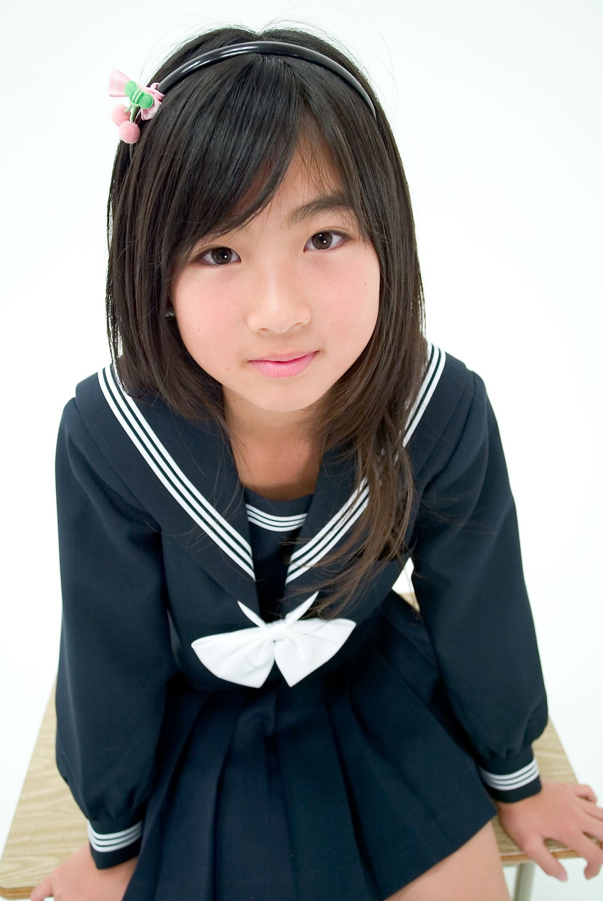 The Big ImageBoard (TBIB) - asian child cute girl photo photograph ruika school uniform | 418926