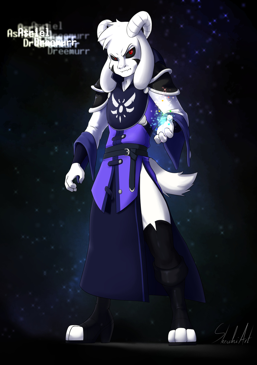 The Big ImageBoard (TBIB) - 2015 anthro asriel dreemurr (god form) biped black sclera boots boss ...