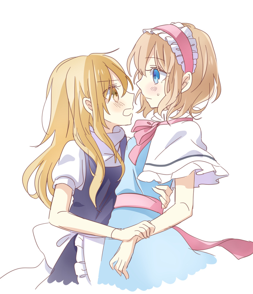 The Big ImageBoard (TBIB) - alice margatroid apron ascot bad source blonde hair blue eyes blush ...