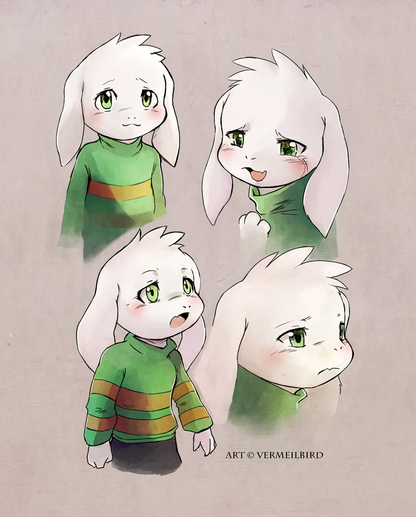 The Big ImageBoard (TBIB) - anthro asriel dreemurr biped bodily fluids boss monster (undertale ...