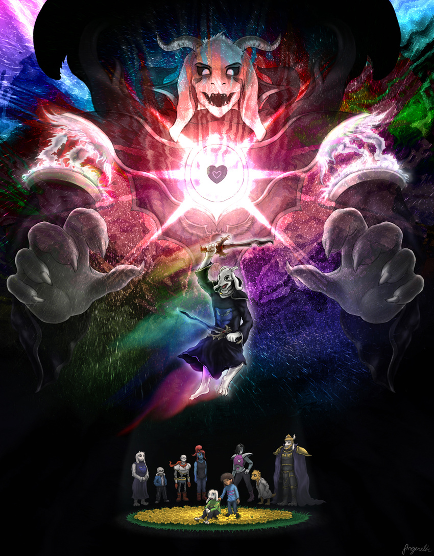 The Big ImageBoard (TBIB) - alphys ambiguous gender angerelic anthro asgore dreemurr asriel ...