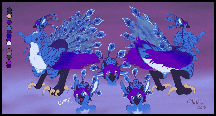 The Big Imageboard Tbib 2016 3 Toes 4 Horns 6 Arms Absurd Res Antiroo Avian Avian Butt Avian