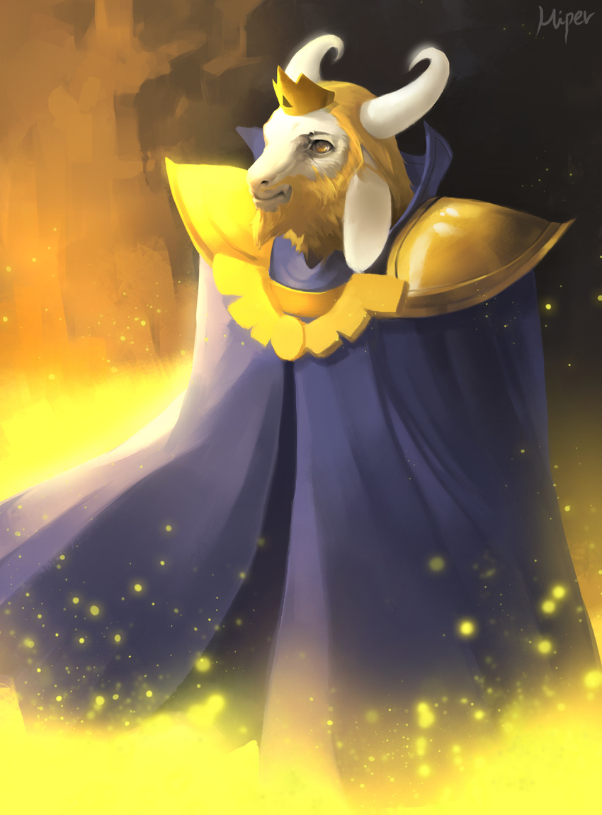 The Big ImageBoard (TBIB) - anthro armor asgore dreemurr beard blonde hair boss monster ...