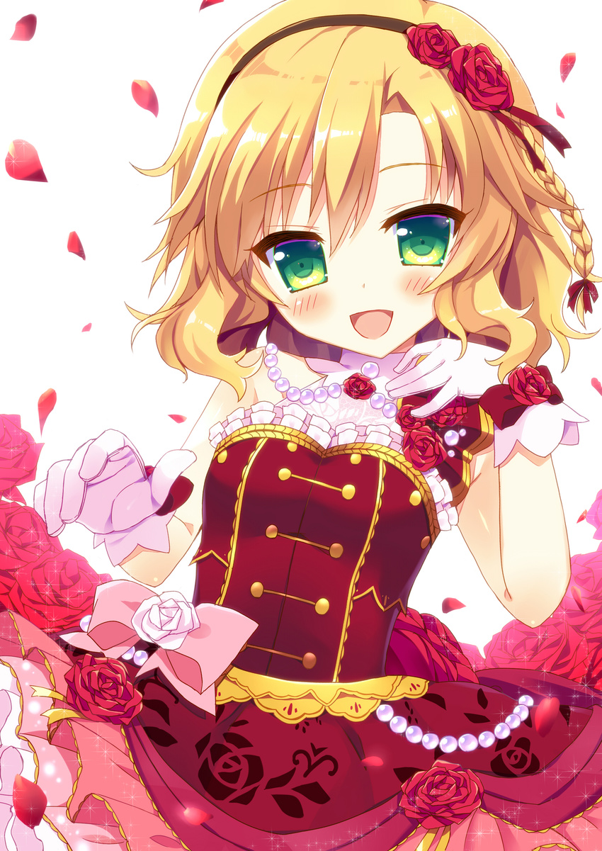 The Big Imageboard Tbib Absurdres Blonde Hair Blush Green Eyes