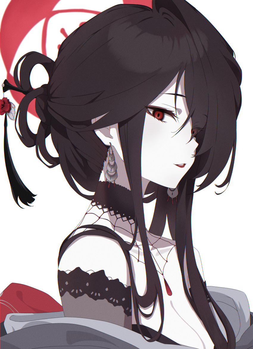 The Big ImageBoard (TBIB) - 1girl absurdres black hair blue archive breasts cleavage colored ...