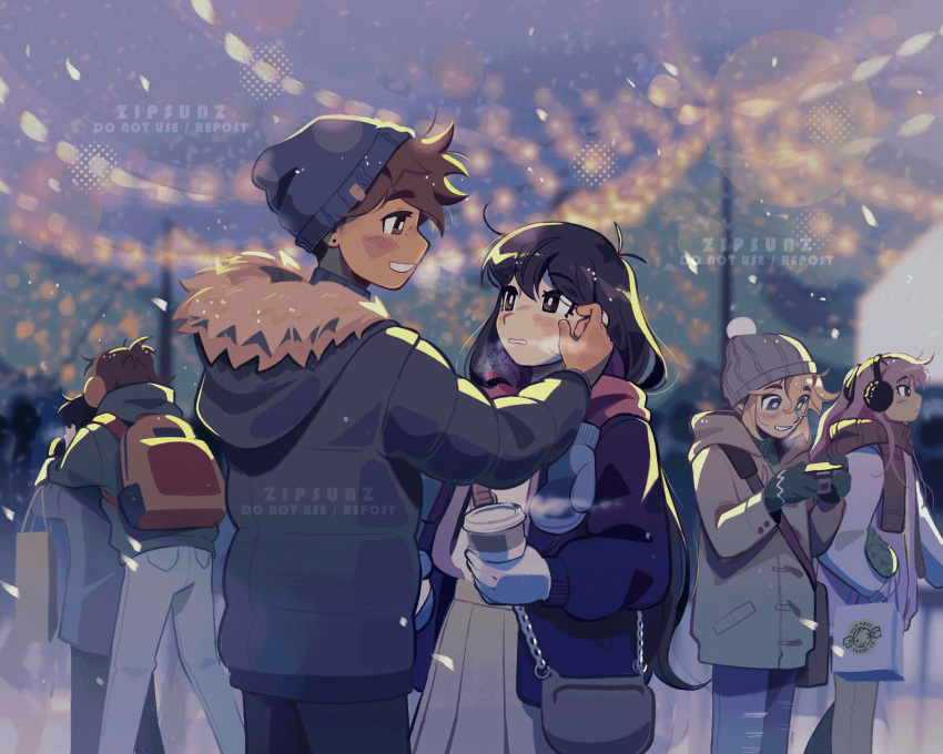 The Big ImageBoard (TBIB) - 2girls 4boys artist name aubrey (faraway) (omori) aubrey (omori ...