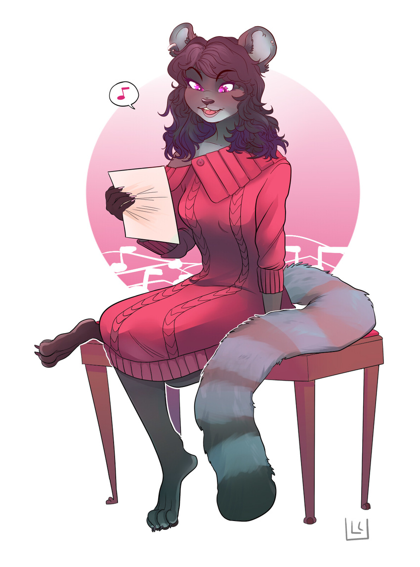 The Big ImageBoard (TBIB) - anthro clothed clothing female happylittlecloud mammal open mouth ...