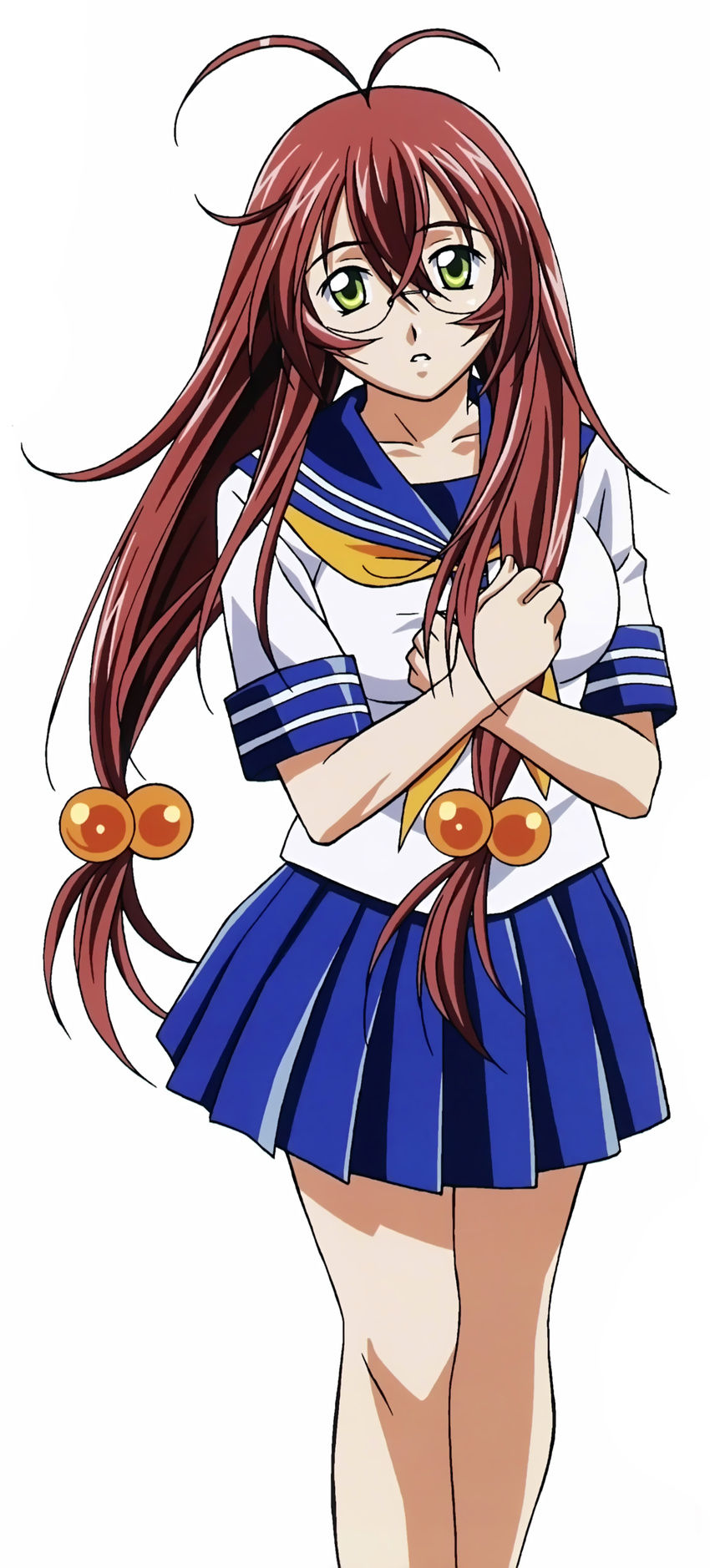 The Big ImageBoard (TBIB) - 1girl breasts brown hair female glasses ...