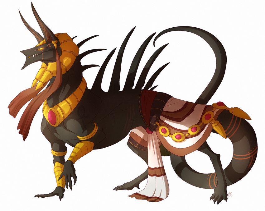 The Big ImageBoard (TBIB) - anubis claws clothing deity fangs feral ...