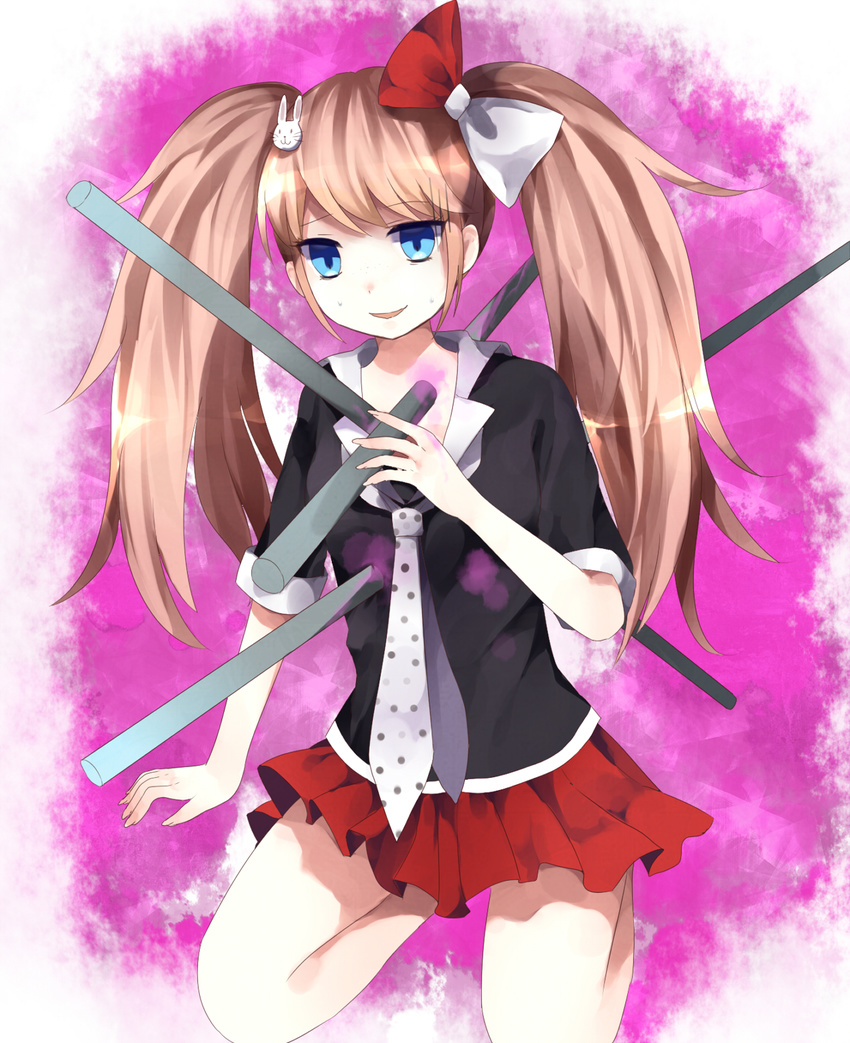 The Big ImageBoard (TBIB) - blonde hair blue eyes bow bowtie bunny hair ...