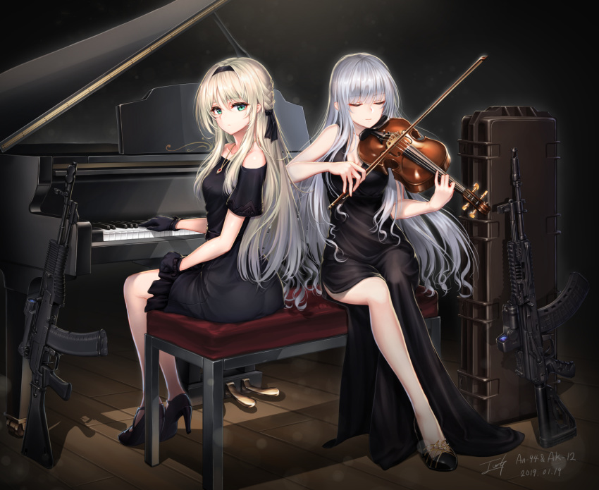 The Big ImageBoard (TBIB) - 2girls ak12 (girls frontline) an94 (girls ...