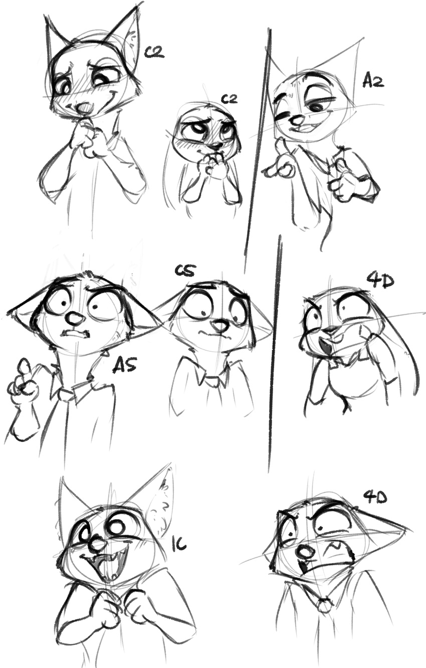 The Big ImageBoard (TBIB) - 2016 alec8ter anthro black and white blush ...