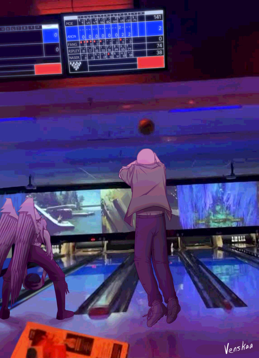 The Big ImageBoard (TBIB) - accessory anon (snoot game) anthro bald blue body blue scales bone ...