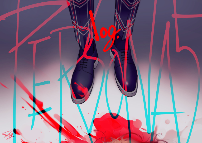 The Big ImageBoard (TBIB) - 2boys absurdres akechi gorou amamiya ren black footwear black socks ...