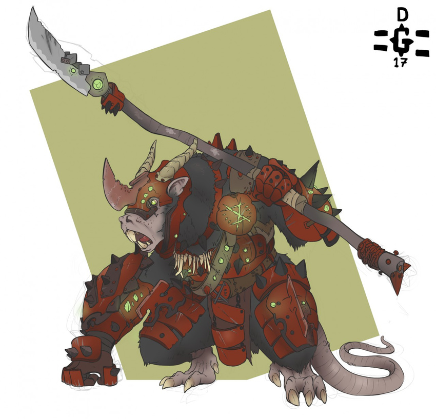 The Big Imageboard Tbib Anthro Armor Buckteeth Clothed Clothing