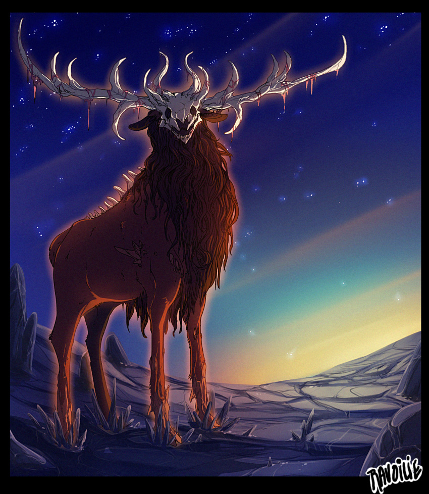 The Big Imageboard Tbib 2015 Black Border Border Day Deer Digital