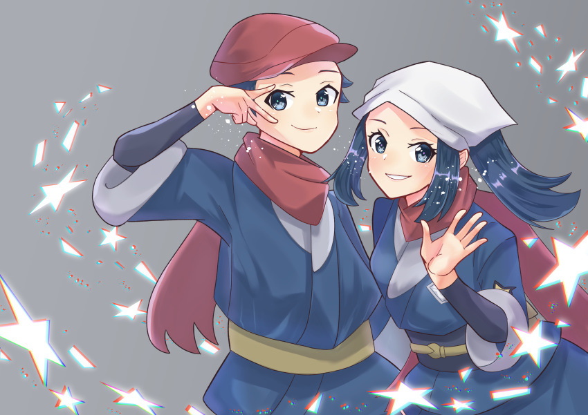 The Big ImageBoard (TBIB) - 1boy 1girl absurdres akari (pokemon) beret ...