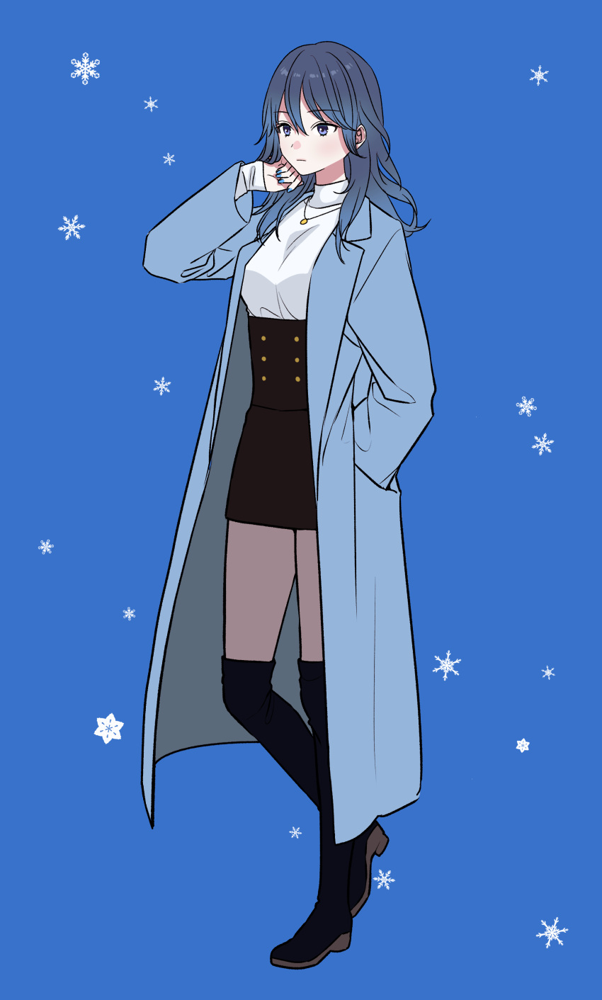 The Big ImageBoard (TBIB) - 1girl absurdres black boots black skirt ...