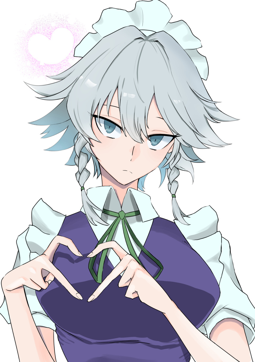 The Big ImageBoard (TBIB) - 1girl absurdres blue eyes blue vest bow ...