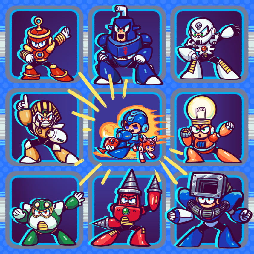 The Big ImageBoard (TBIB) - 6+boys android arm cannon arm up blue eyes ...
