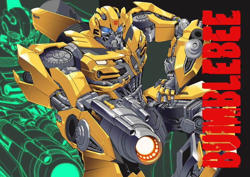 The Big Imageboard Tbib Autobot Blue Eyes Bumblebee Cannon