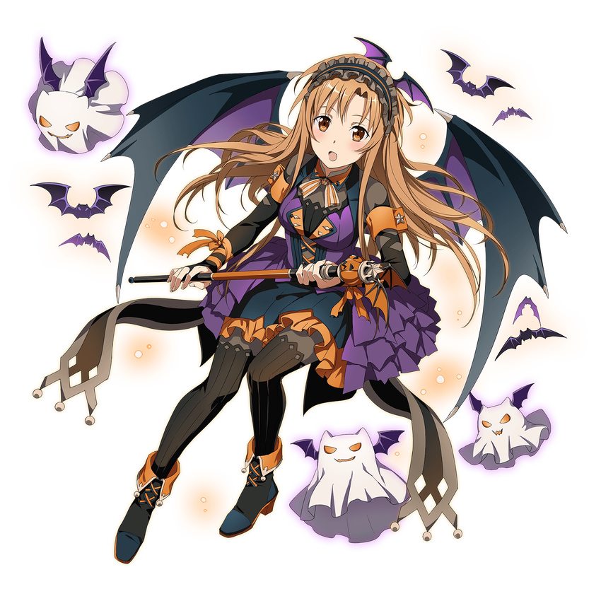 The Big ImageBoard (TBIB) - asuna (sao) bat bat wings blush brown eyes ...