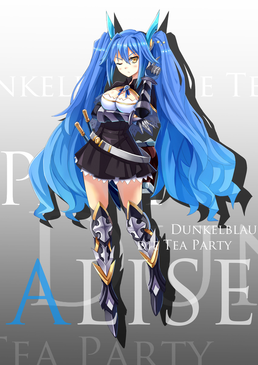 The Big Imageboard Tbib Absurdly Long Hair Absurdres Armor Black