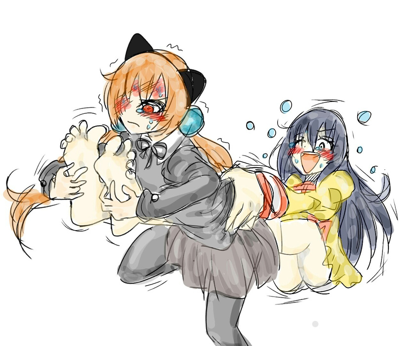 The Big ImageBoard (TBIB) - 2girls agent aika alisa southerncross angry ...