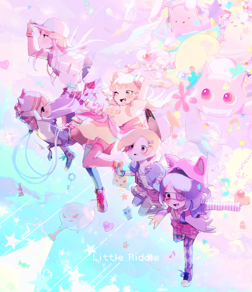 The Big ImageBoard (TBIB) - 5girls :d adjusting clothes adjusting ...