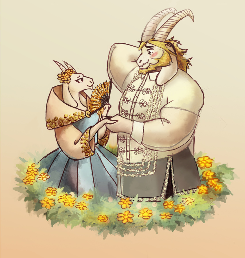 The Big ImageBoard (TBIB) - anthro asgore dreemurr blush boss monster caprine duo faelans ...