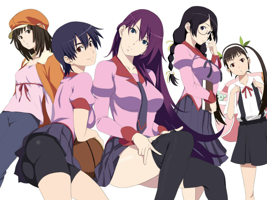 The Big ImageBoard (TBIB) - bakemonogatari cottage hachikuji mayoi hanekawa tsubasa kanbaru ...