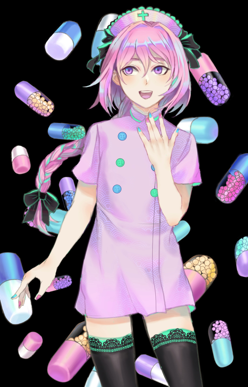 The Big ImageBoard (TBIB) - :d \||/ aqua nails astolfo (fate) bangs ...