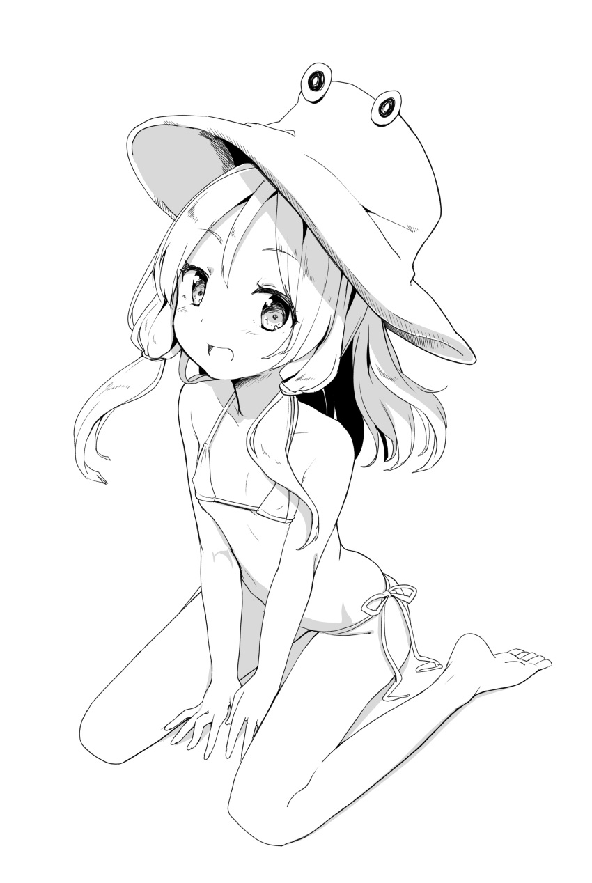 The Big ImageBoard (TBIB) - absurdres bare arms bare legs bare shoulders barefoot bikini flat ...