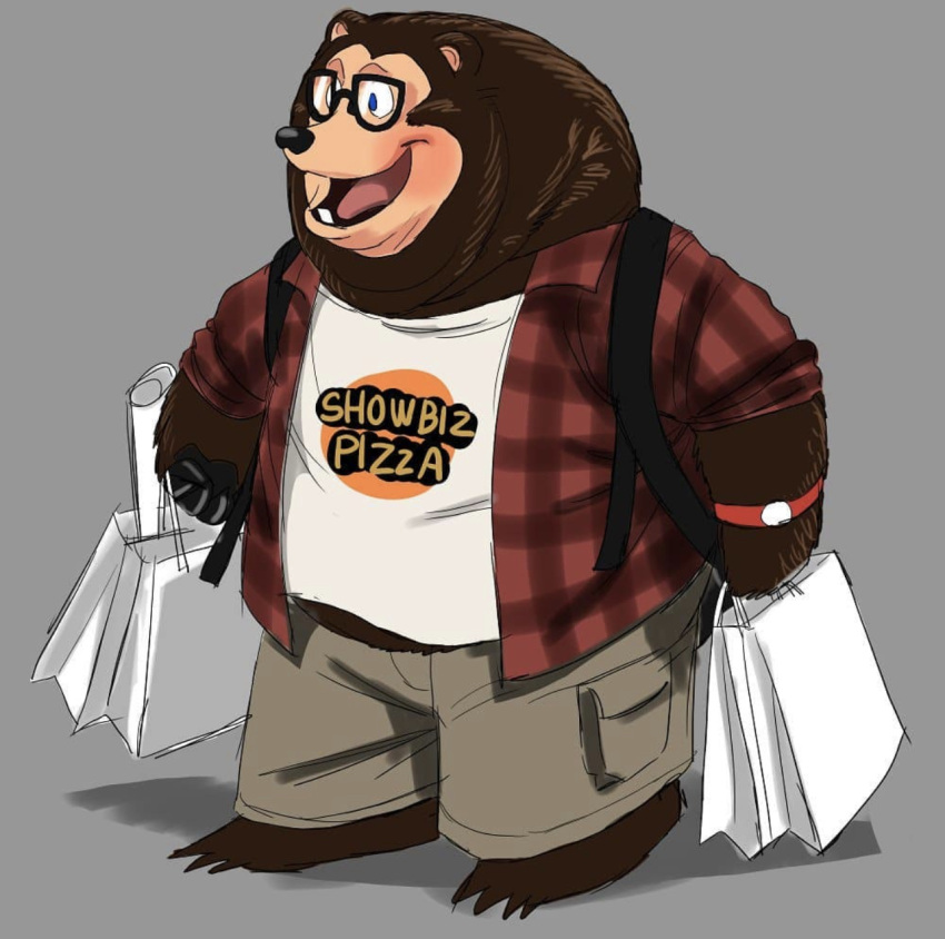 The Big ImageBoard (TBIB) - animatronic anthro backpack bear billy bob ...