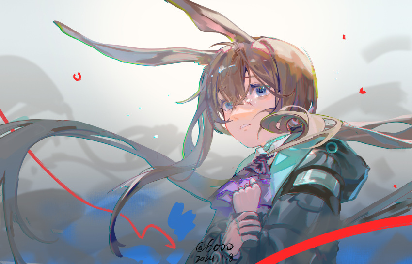 The Big ImageBoard (TBIB) - 1girl 2024 absurdres amiya (arknights) animal ears arknights crying ...