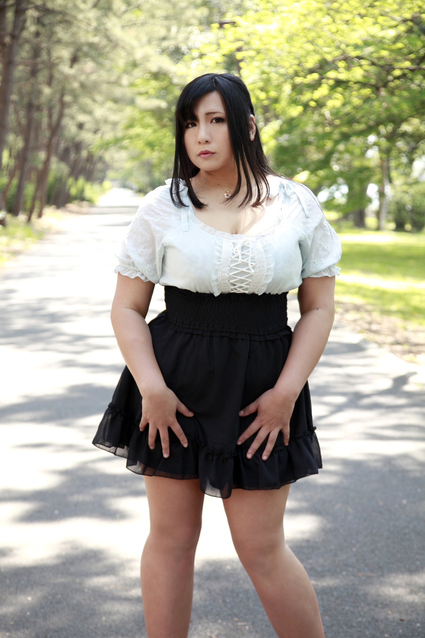 The Big Imageboard Tbib 1girl Asian Black Hair Breasts Brown Eyes