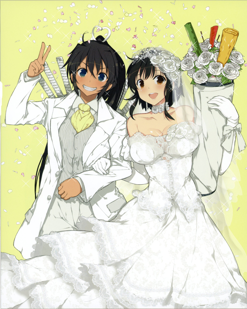 The Big Imageboard Tbib 2girls Arm Hug Asuka Senran Kagura Black