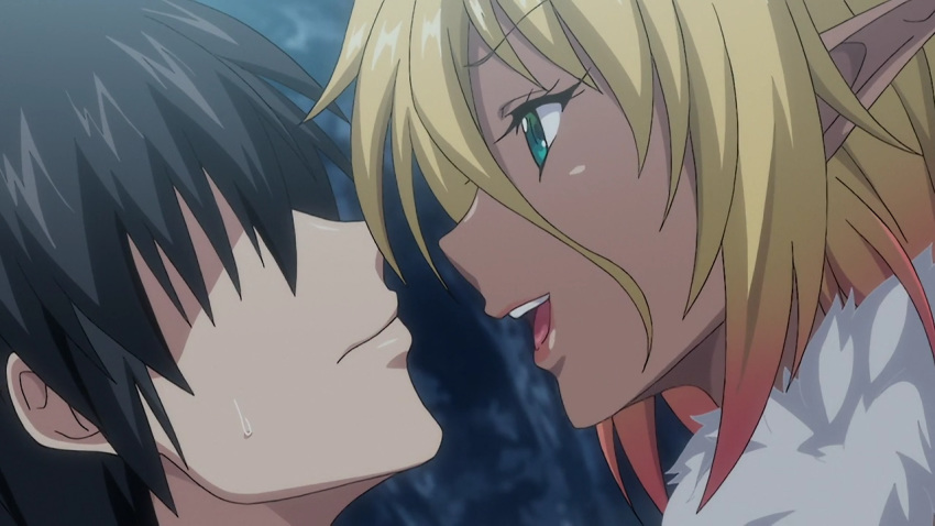 The Big ImageBoard (TBIB) - 1boy 1girl aqua eyes blonde hair dark skin ...