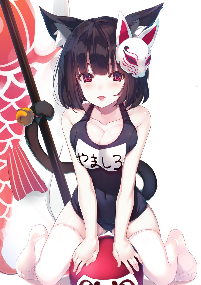 The Big ImageBoard (TBIB) - 1girl animal ear fluff animal ears ass visible through thighs azur ...